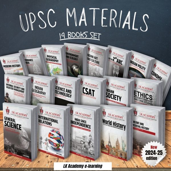 UPSC Exam Preparation Book Set - LK Academy